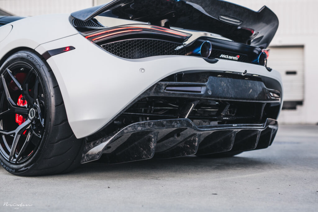 White McLaren 720S - Brixton Forged™