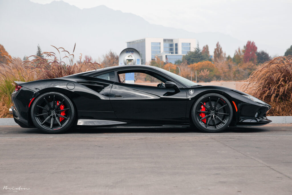 Black Ferrari F8 Tributo - Brixton Forged™