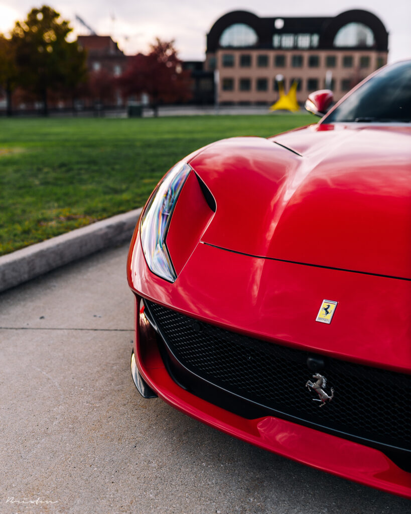 Red Ferrari 812 Superfast - Brixton Forged™
