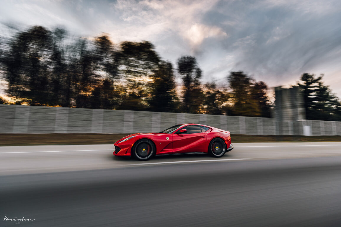Red Ferrari 812 Superfast - Brixton Forged™