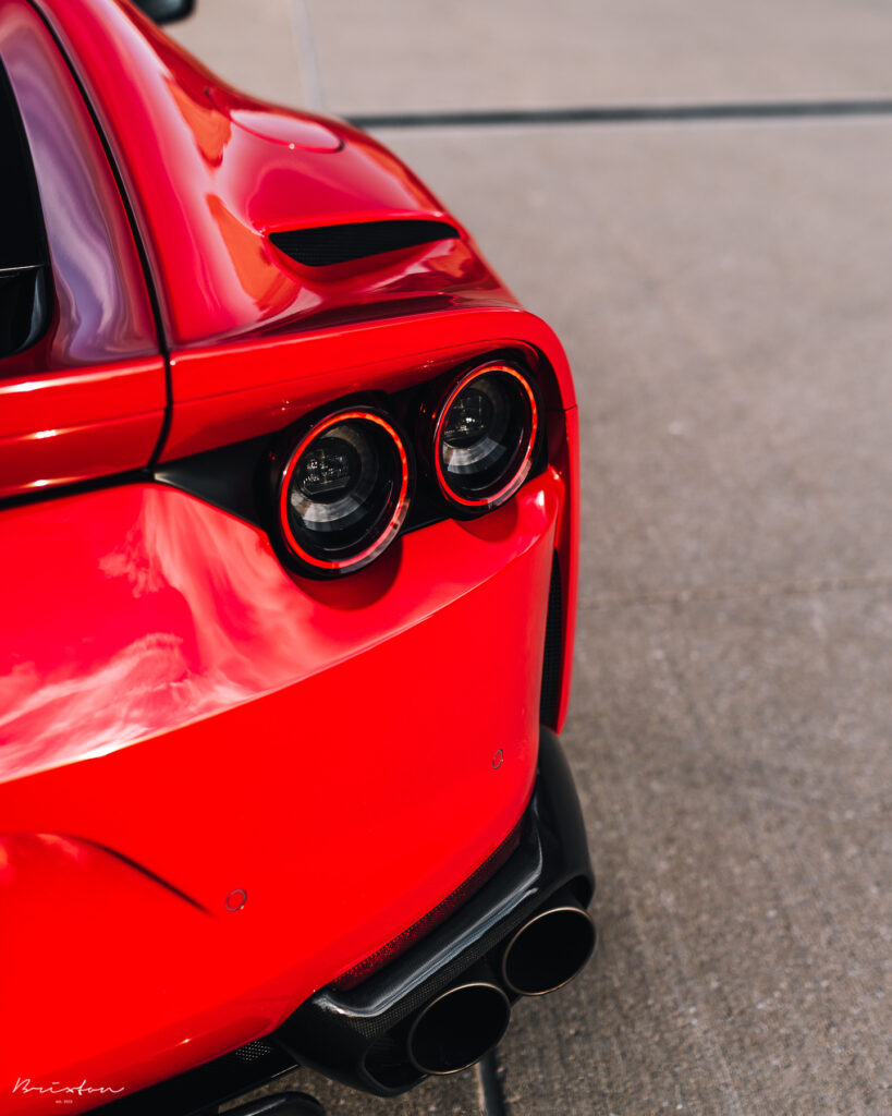 Red Ferrari 812 Superfast - Brixton Forged™