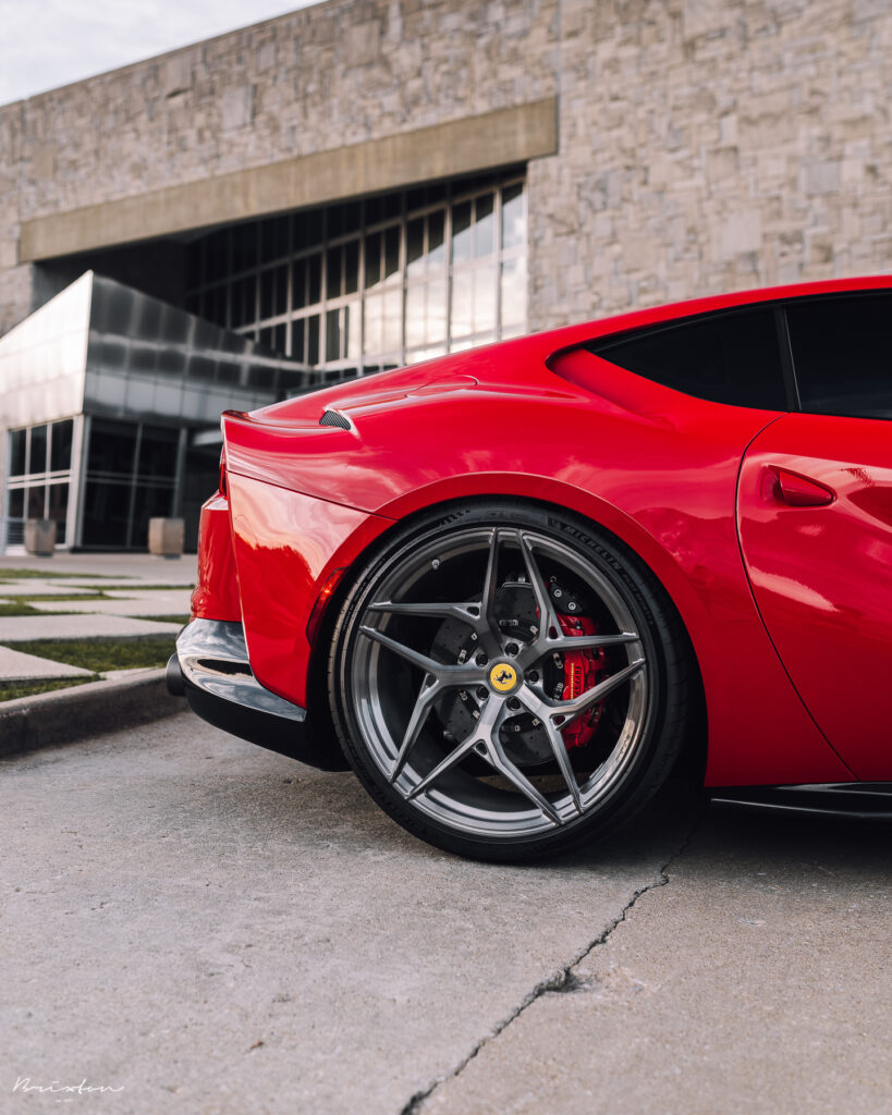 Red Ferrari 812 Superfast - Brixton Forged™