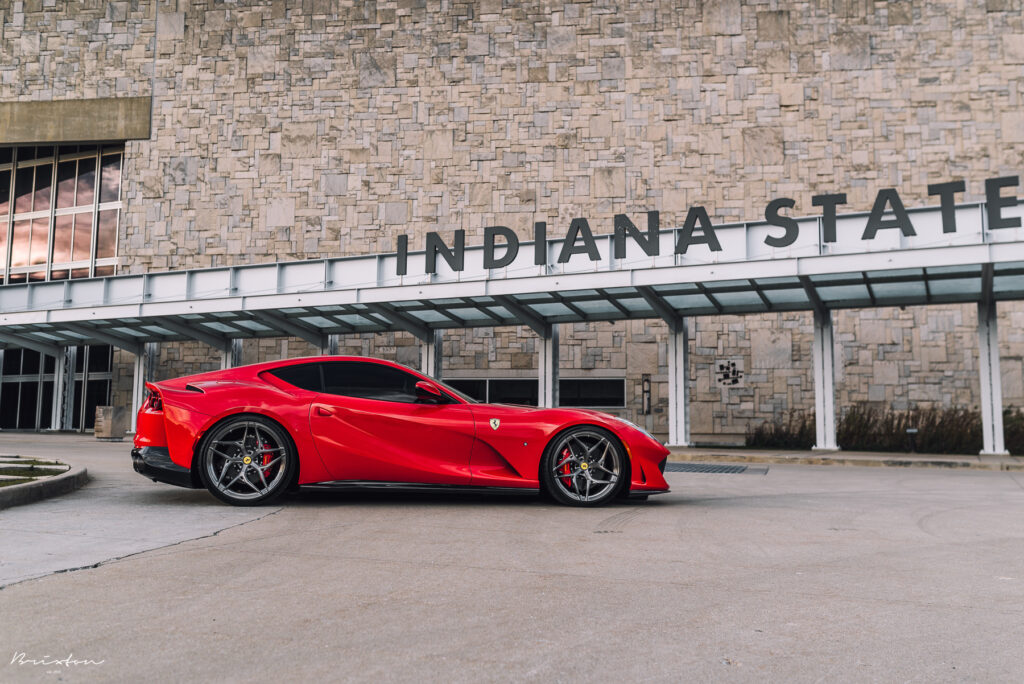 Red Ferrari 812 Superfast - Brixton Forged™