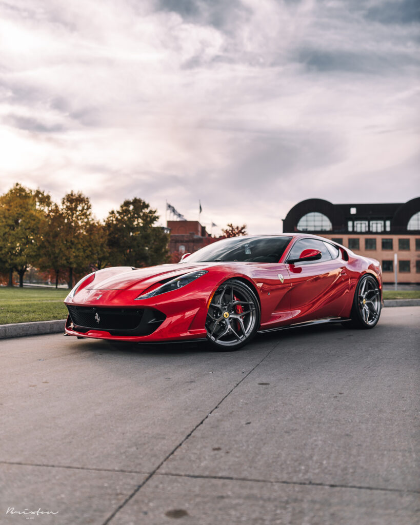 Red Ferrari 812 Superfast - Brixton Forged™