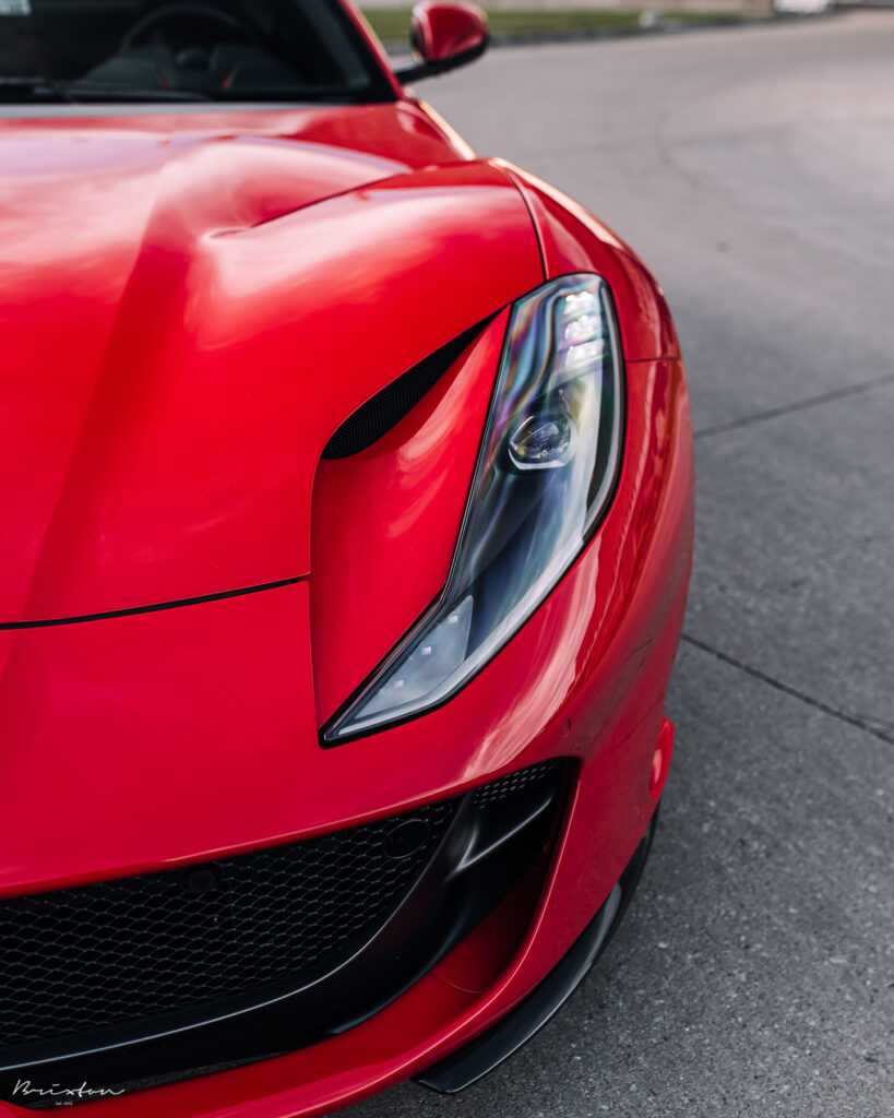 Red Ferrari 812 Superfast - Brixton Forged™