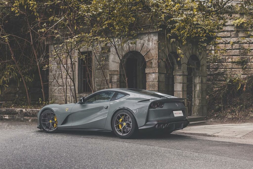 Grey Ferrari 812 Superfast - Brixton Forged™