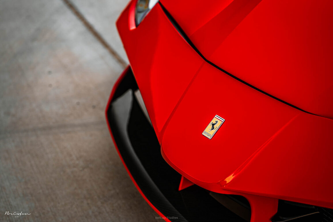 Red Ferrari 488 GTB - Brixton Forged™