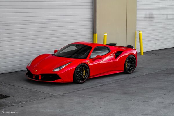Red Ferrari 488 GTB - Brixton Forged™