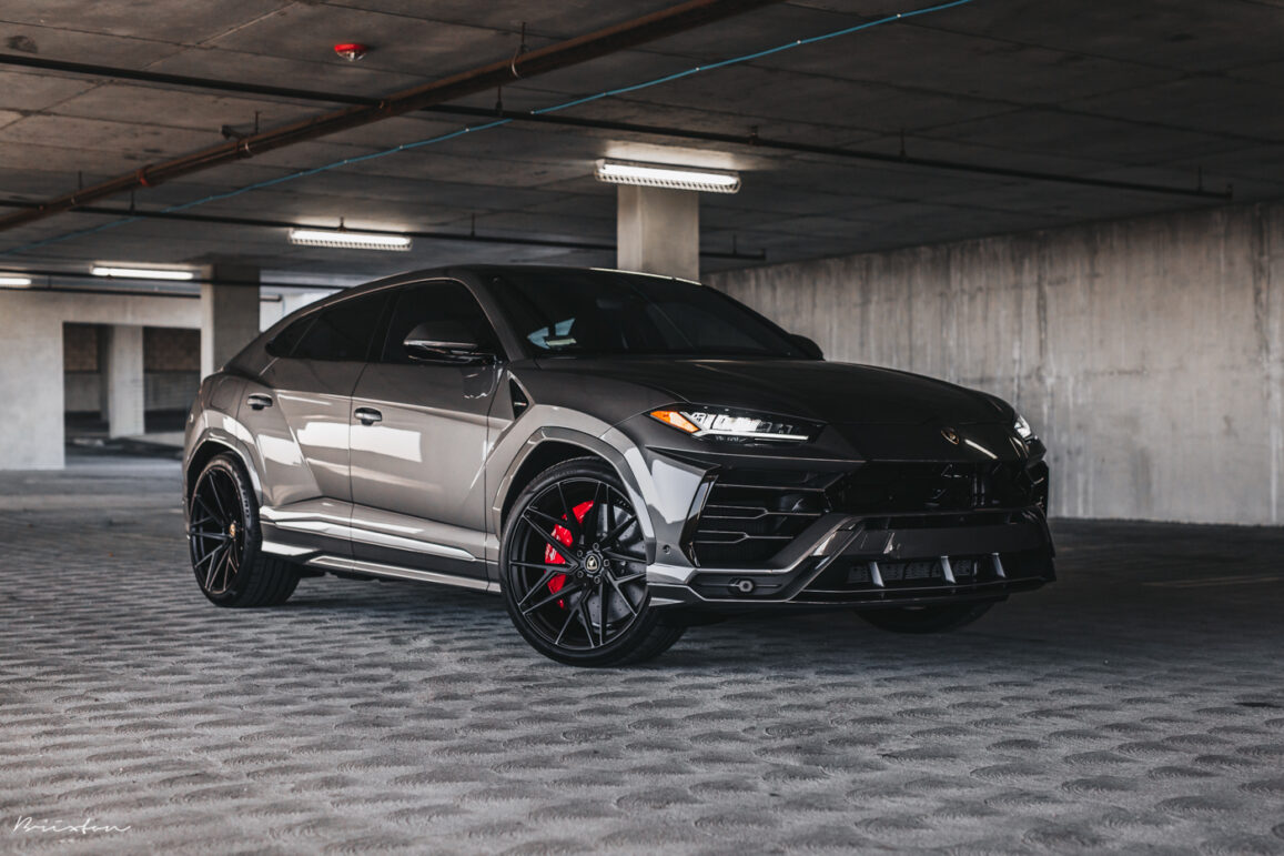 Grey Lamborghini Urus - Brixton Forged™