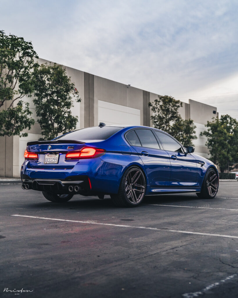 Blue BMW M5 F90 - Brixton Forged™