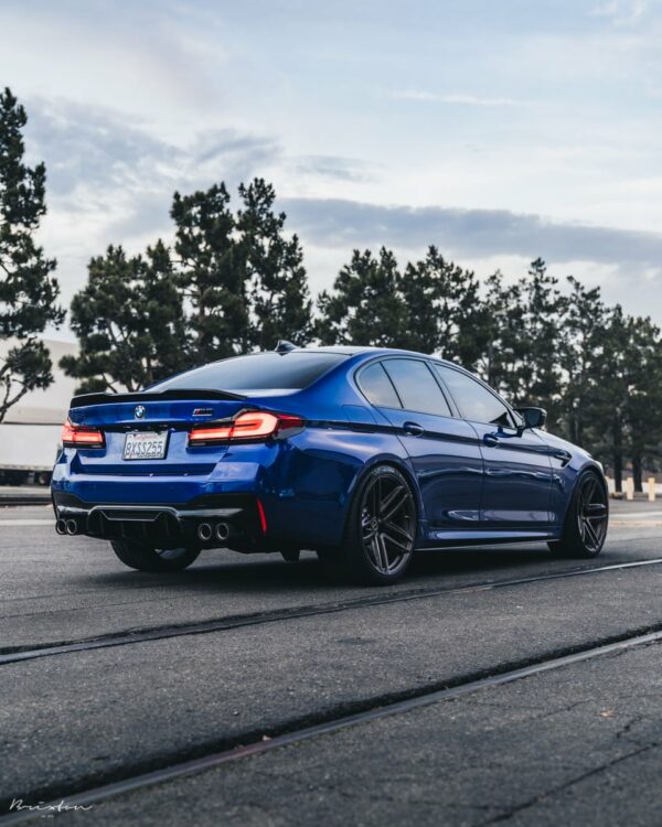 Blue BMW M5 F90 - Brixton Forged™