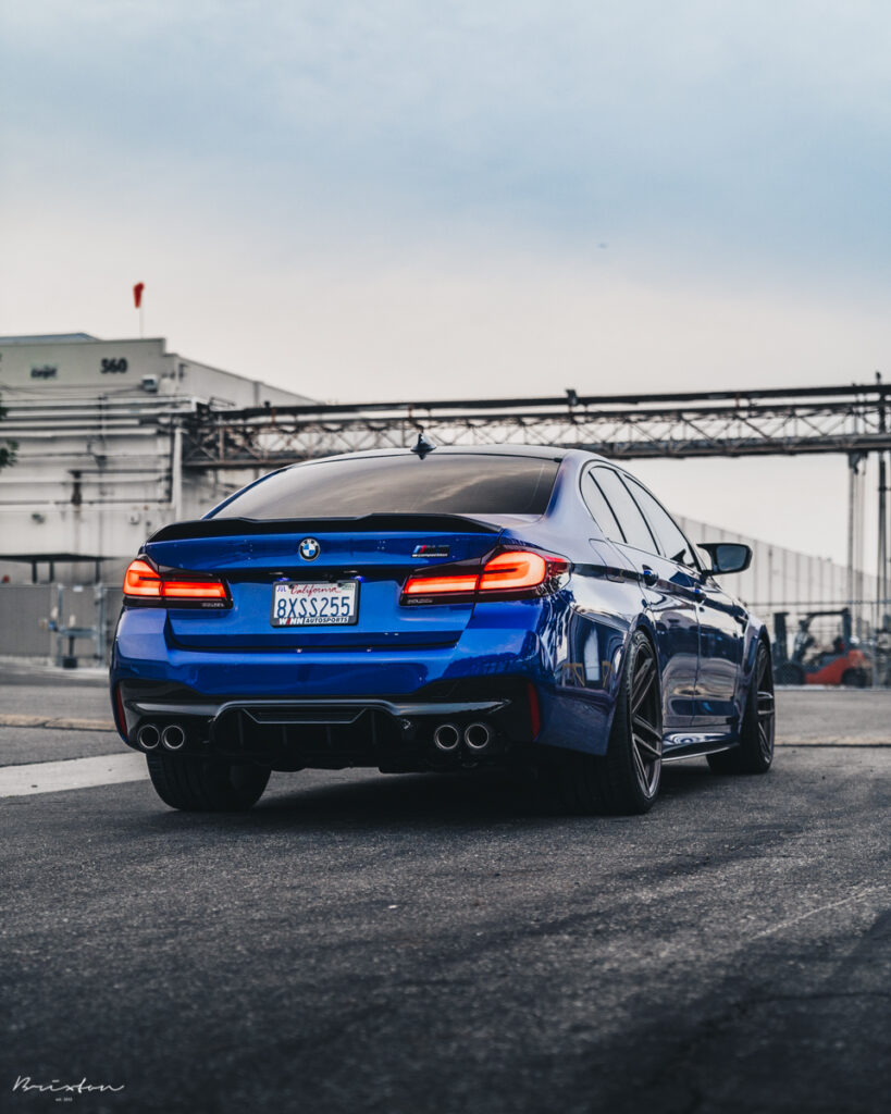 Blue BMW M5 F90 - Brixton Forged™