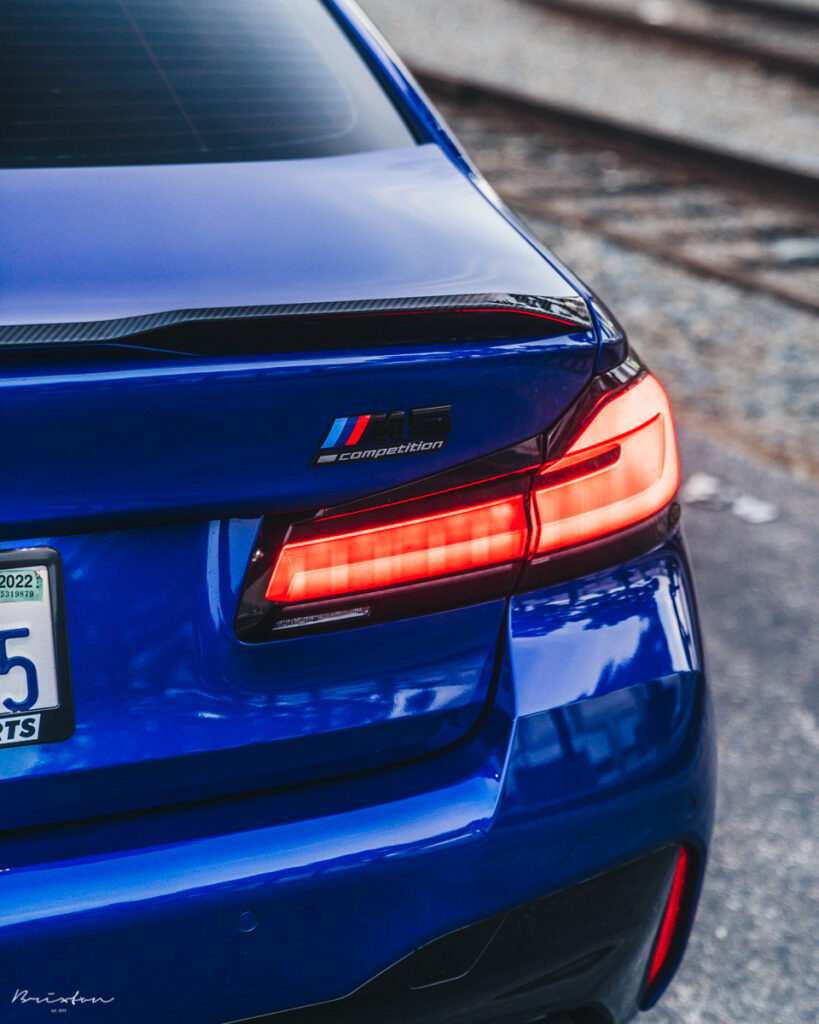 Blue BMW M5 F90 - Brixton Forged™