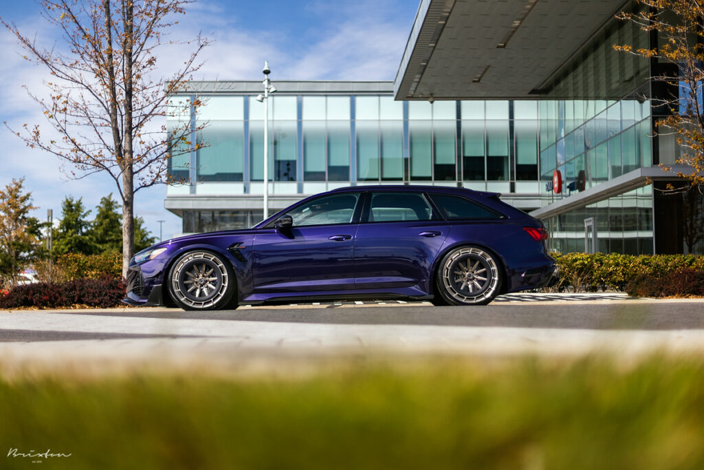 Purple Audi RS6 Avant - Brixton Forged™