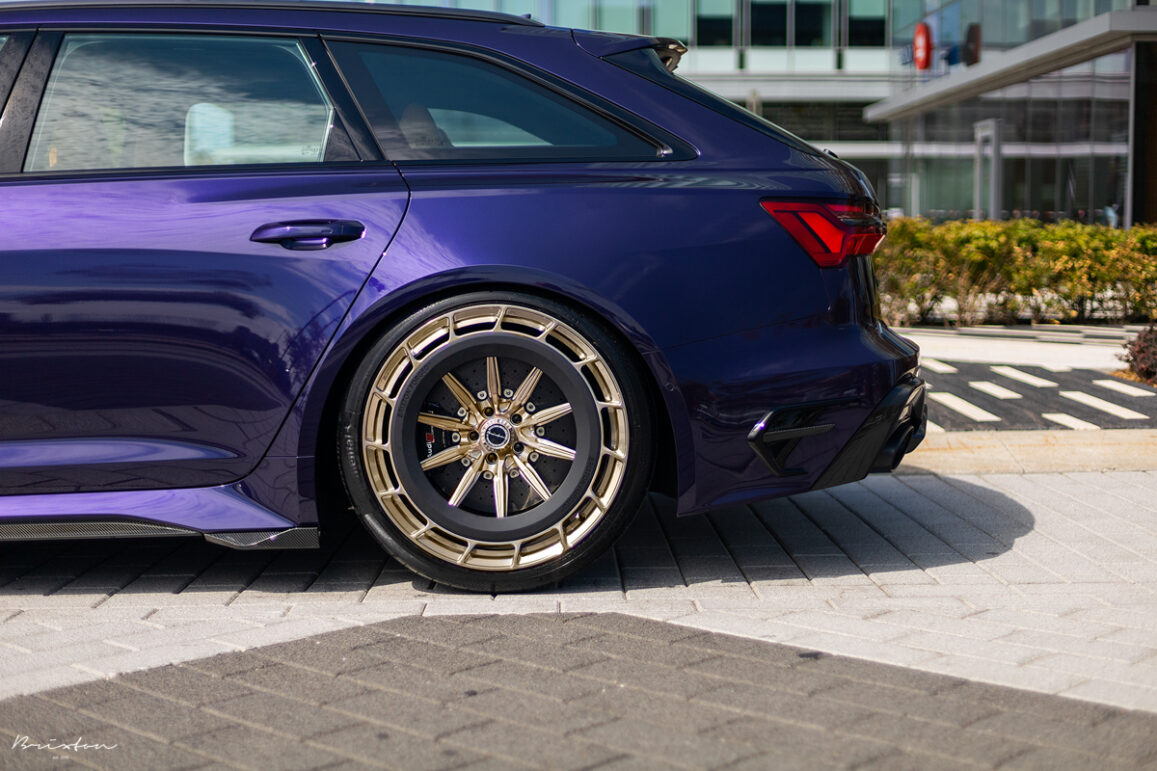 Purple Audi RS6 Avant - Brixton Forged™