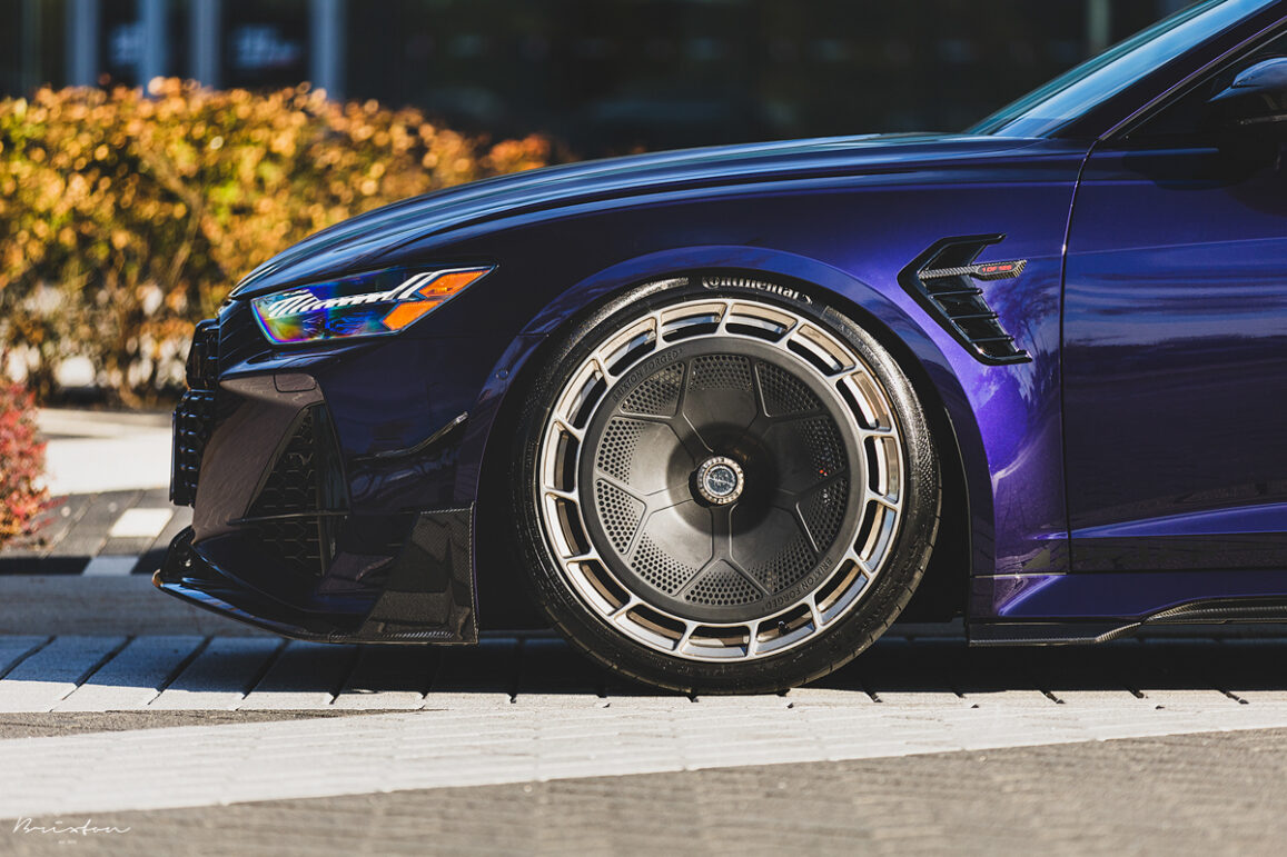 Purple Audi RS6 Avant - Brixton Forged™