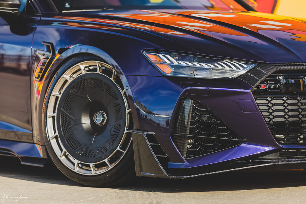 Purple Audi RS6 Avant - Brixton Forged™