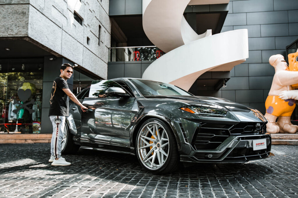 Grey Lamborghini Urus - Brixton Forged™