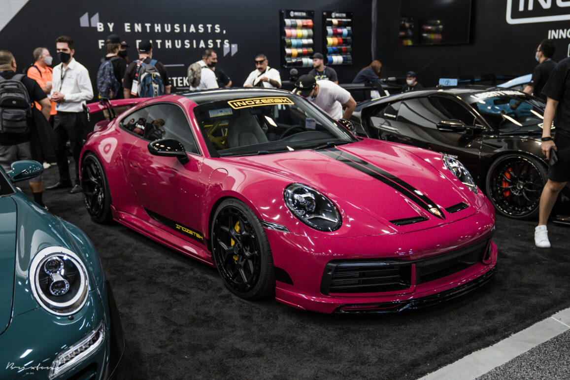 Pink Porsche 992 Carrera S - Brixton Forged™