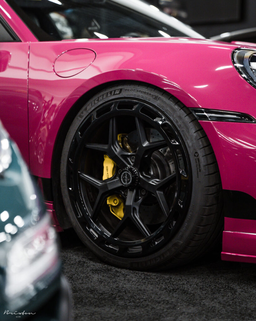 Pink Porsche 992 Carrera S - Brixton Forged™
