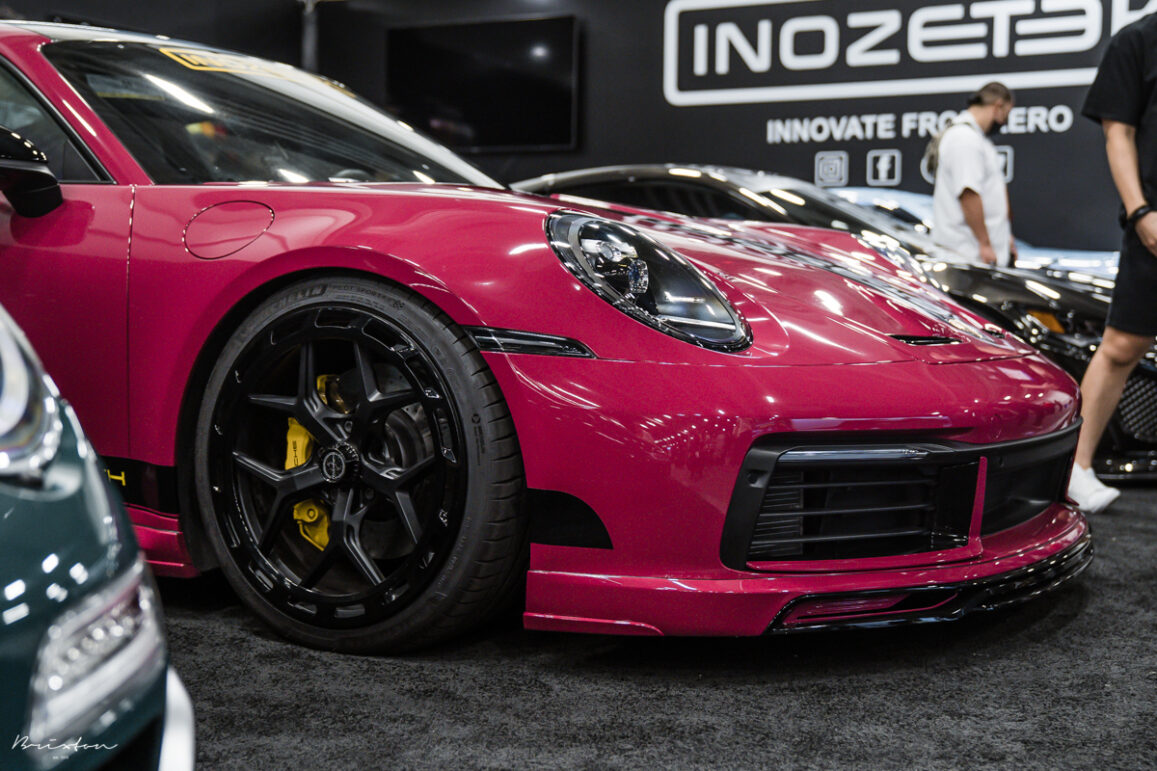 Pink Porsche 992 Carrera S - Brixton Forged™