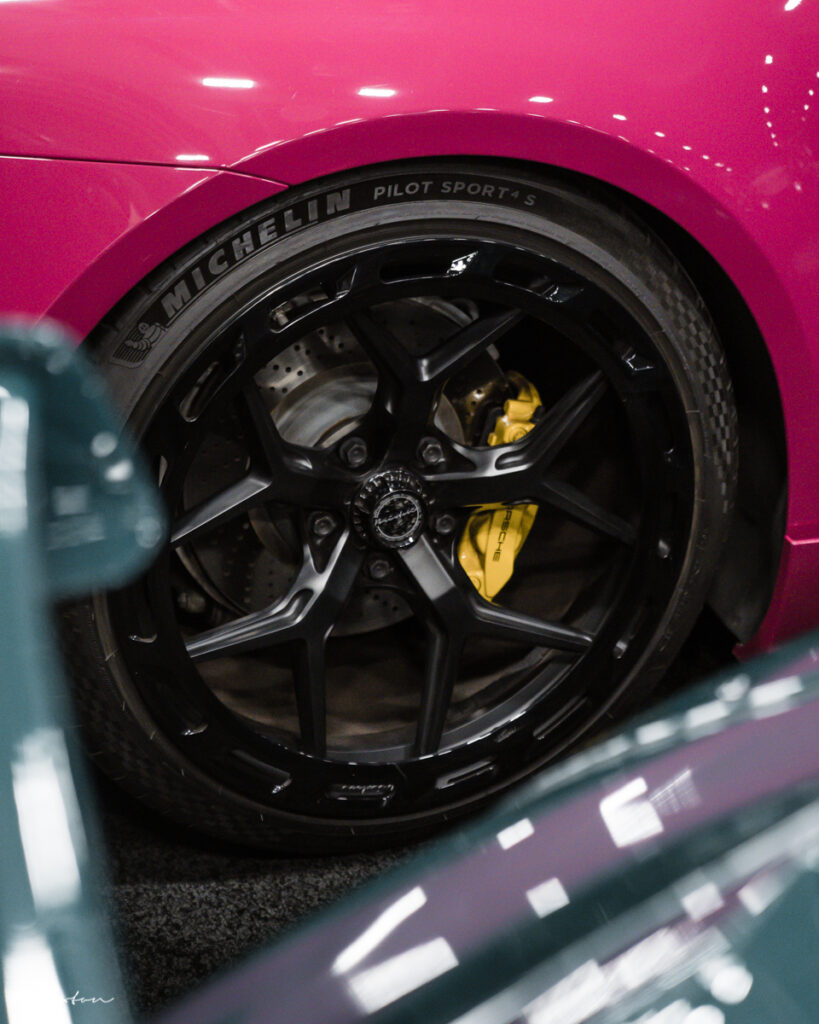 Pink Porsche 992 Carrera S - Brixton Forged™