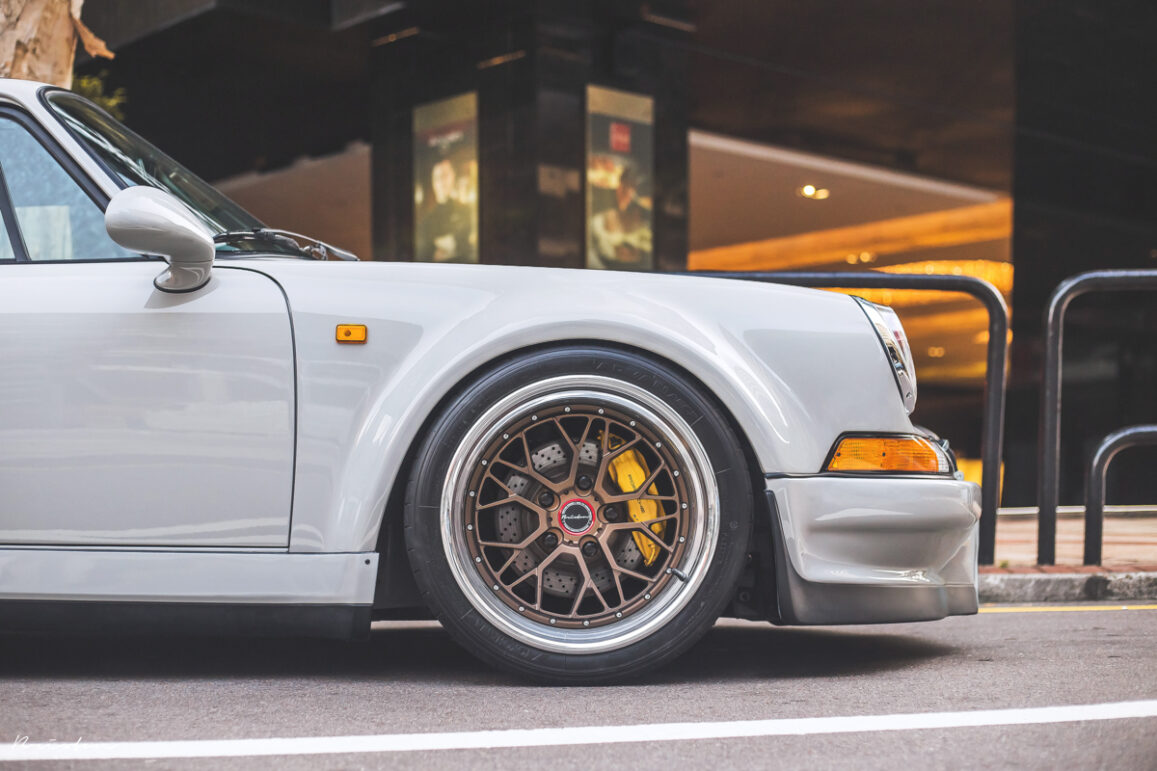 Grey RWB Porsche 964 - Brixton Forged™