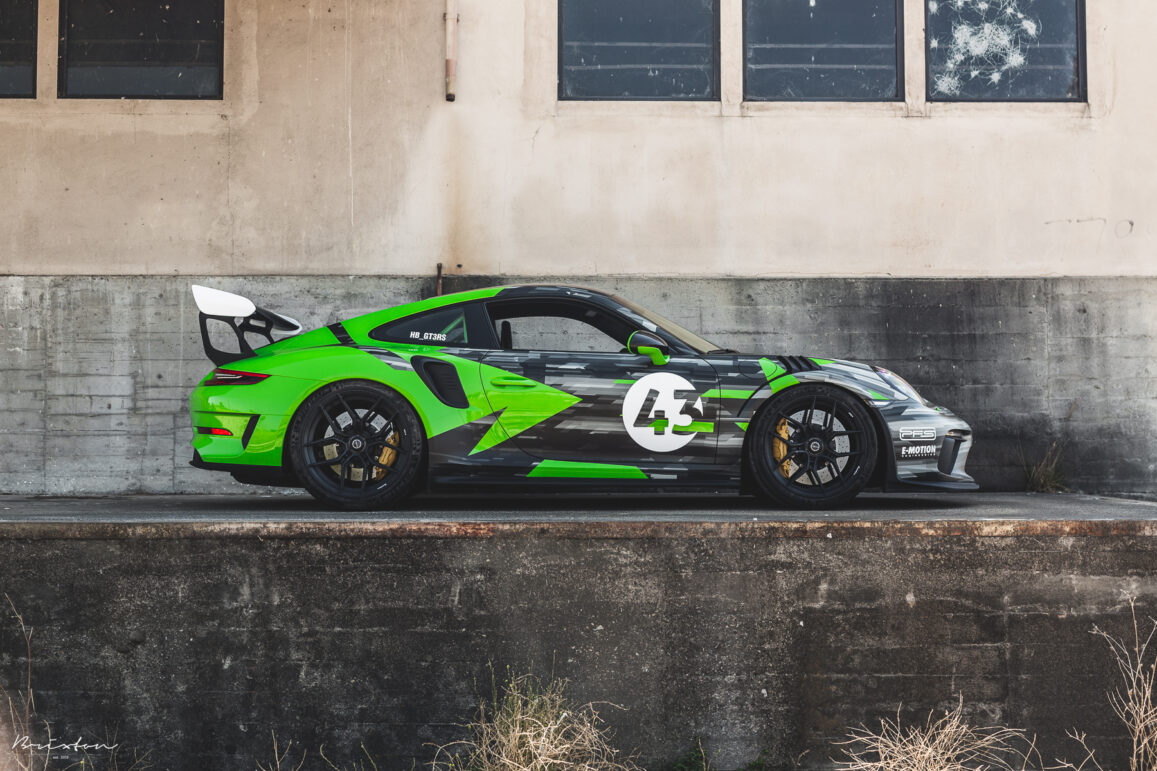 Green Porsche 991 GT3RS - Brixton Forged™