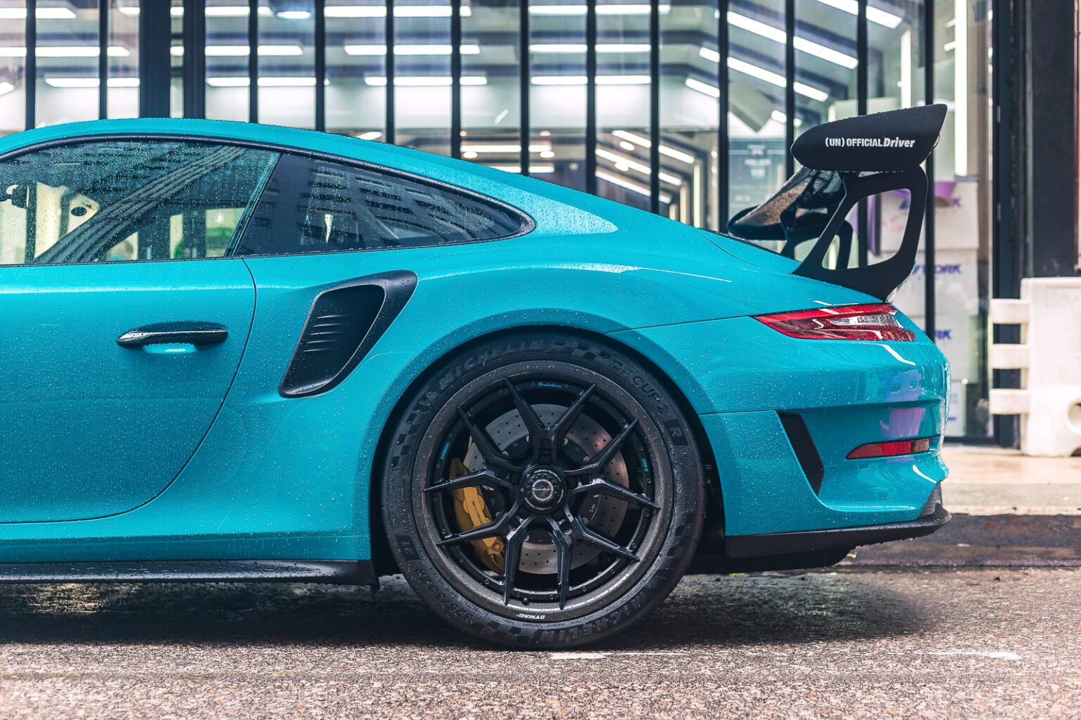 Miami Blue Porsche 991.2 GT3RS - Brixton Forged™