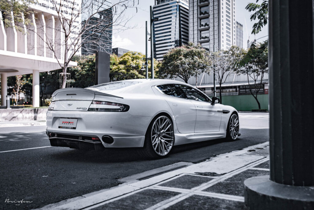 White Aston Martin Rapide S - Brixton Forged™