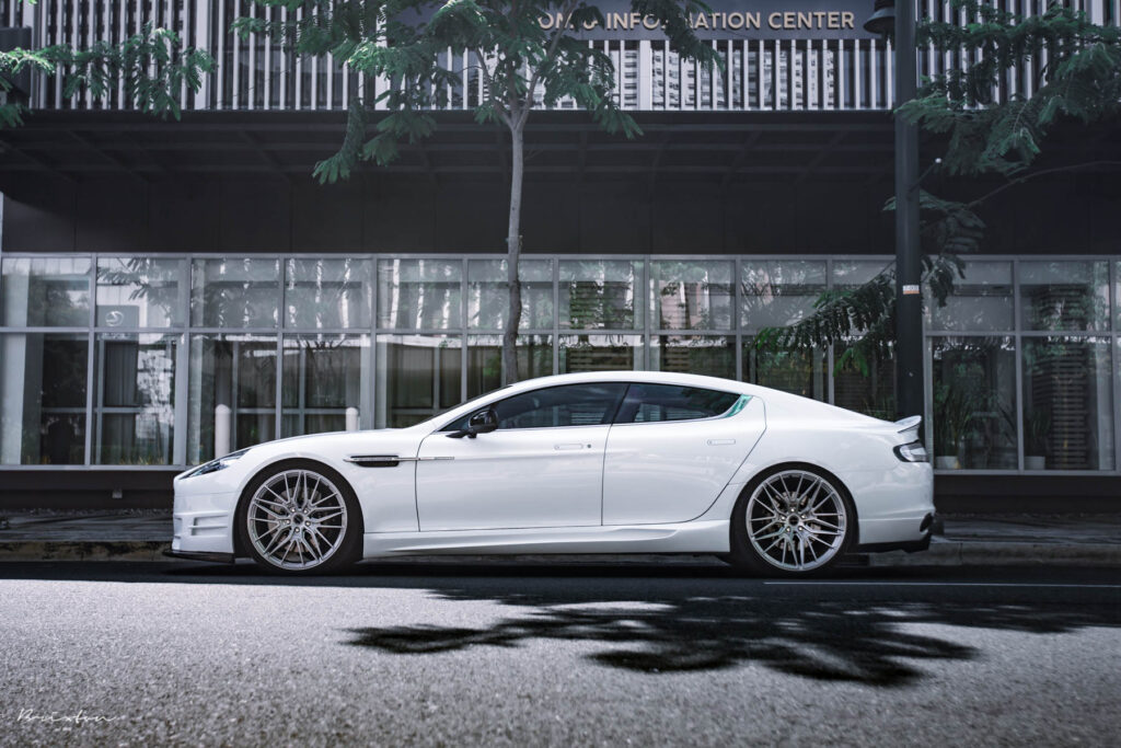 White Aston Martin Rapide S - Brixton Forged™