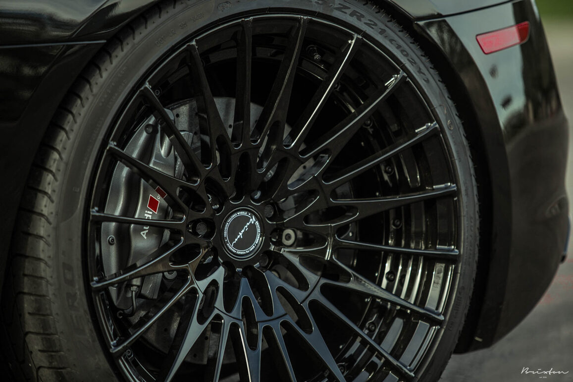 Black Audi R8 - Brixton Forged™