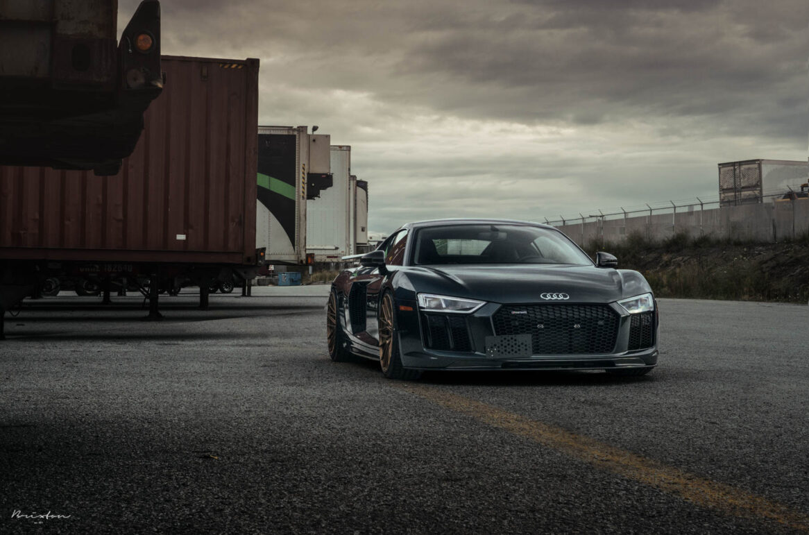 Grey Audi R8 - Brixton Forged™