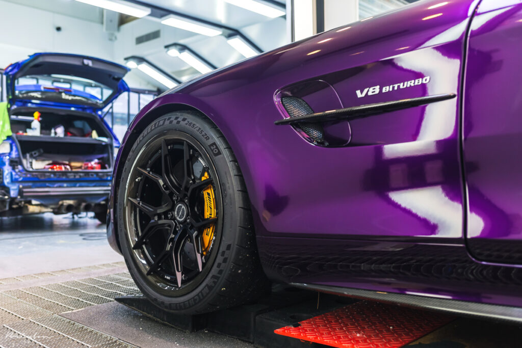 Purple Mercedes AMG GTR Pro - Brixton Forged™