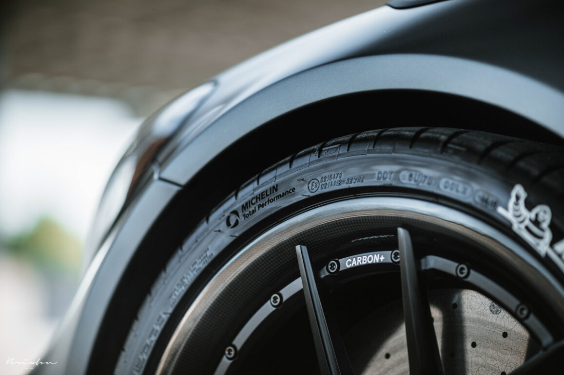 Grey Mercedes AMG GTR Pro - Brixton Forged™