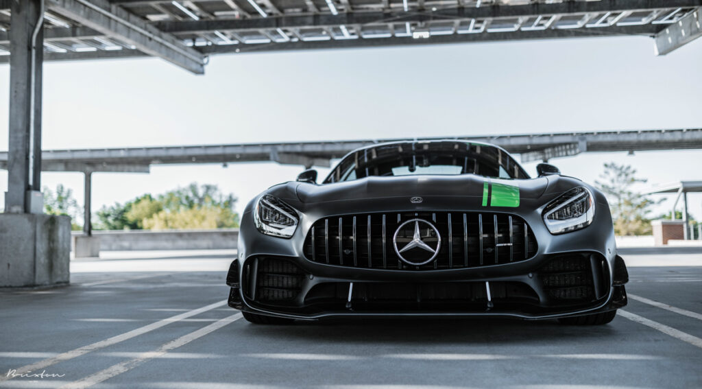 Grey Mercedes AMG GTR Pro - Brixton Forged™