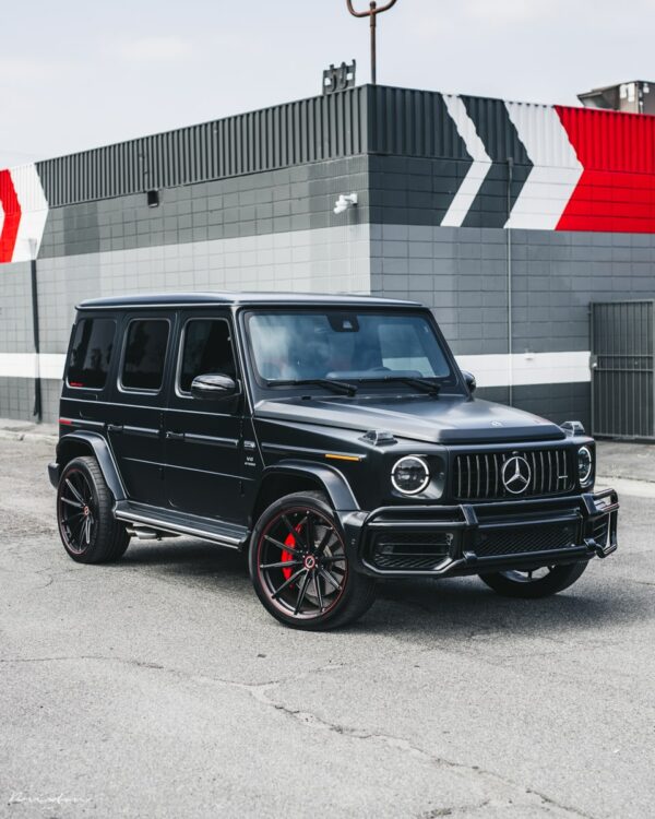 Black Mercedes Benz G63 AMG - Brixton Forged™