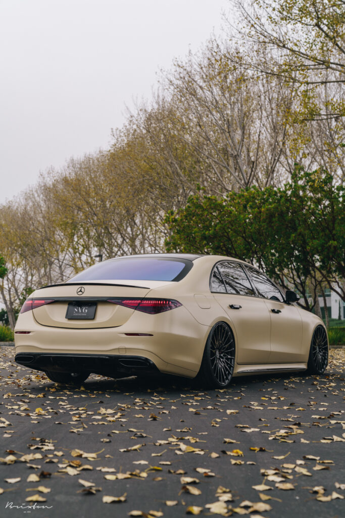 Biege Mercedes Benz S580 - Brixton Forged™