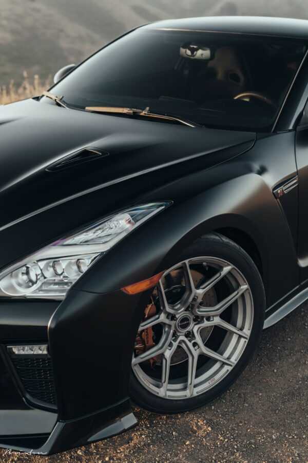 Black Nissan GTR R35 - Brixton Forged™