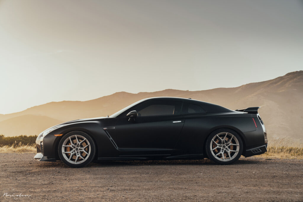 Black Nissan GTR R35 - Brixton Forged™