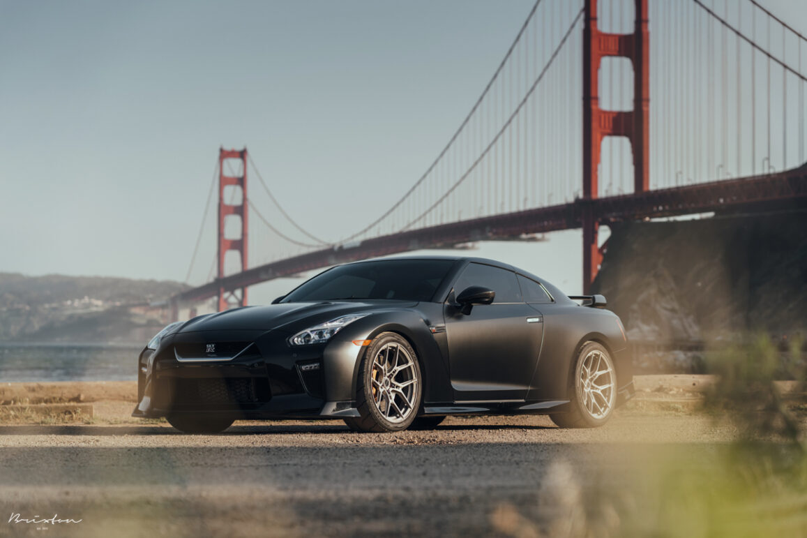 Black Nissan GTR R35 - Brixton Forged™