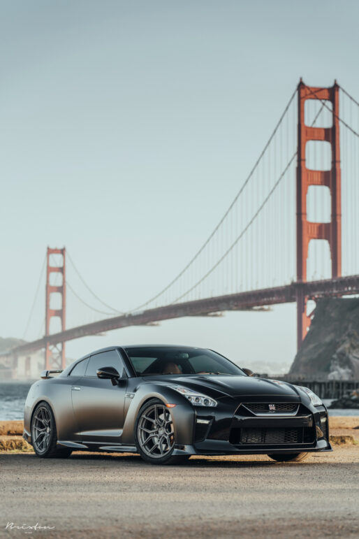 Black Nissan GTR R35 - Brixton Forged™