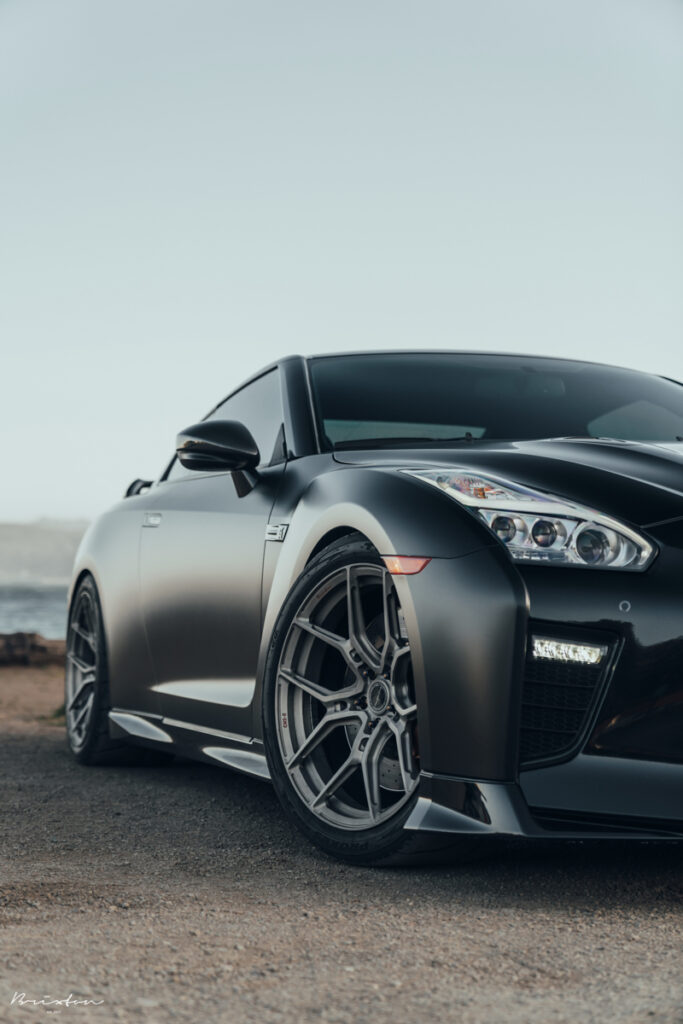 Black Nissan GTR R35 - Brixton Forged™
