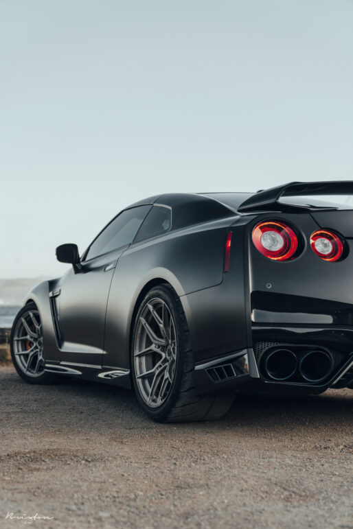 Black Nissan GTR R35 - Brixton Forged™