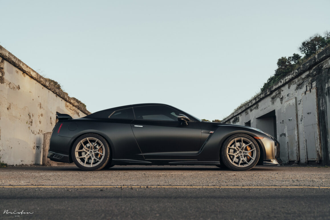 Black Nissan GTR R35 - Brixton Forged™