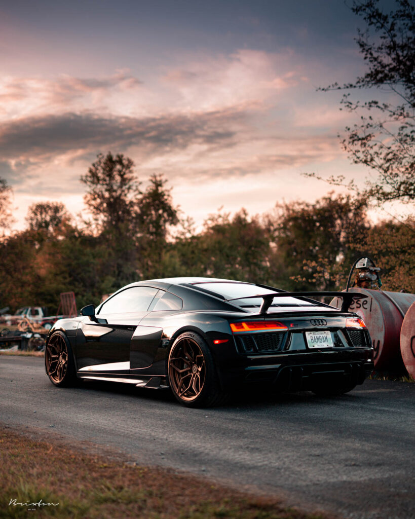 Black Audi R8 - Brixton Forged™