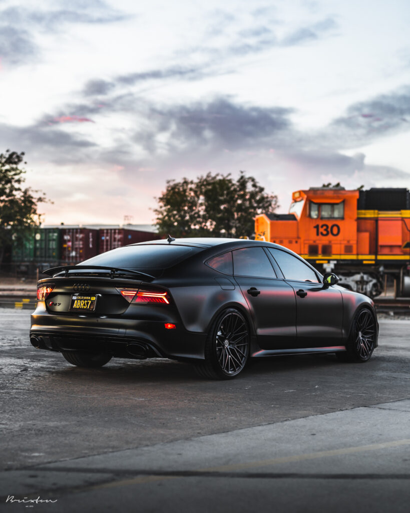Black Audi RS7 - Brixton Forged™