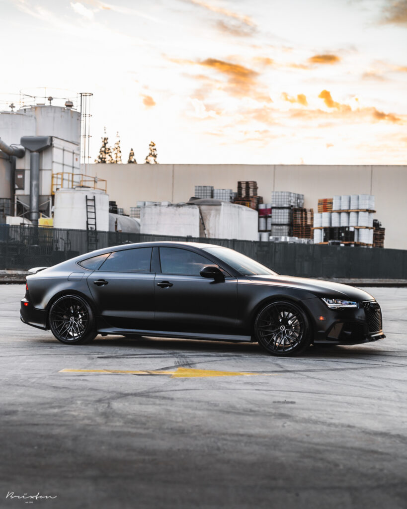 Black Audi RS7 - Brixton Forged™