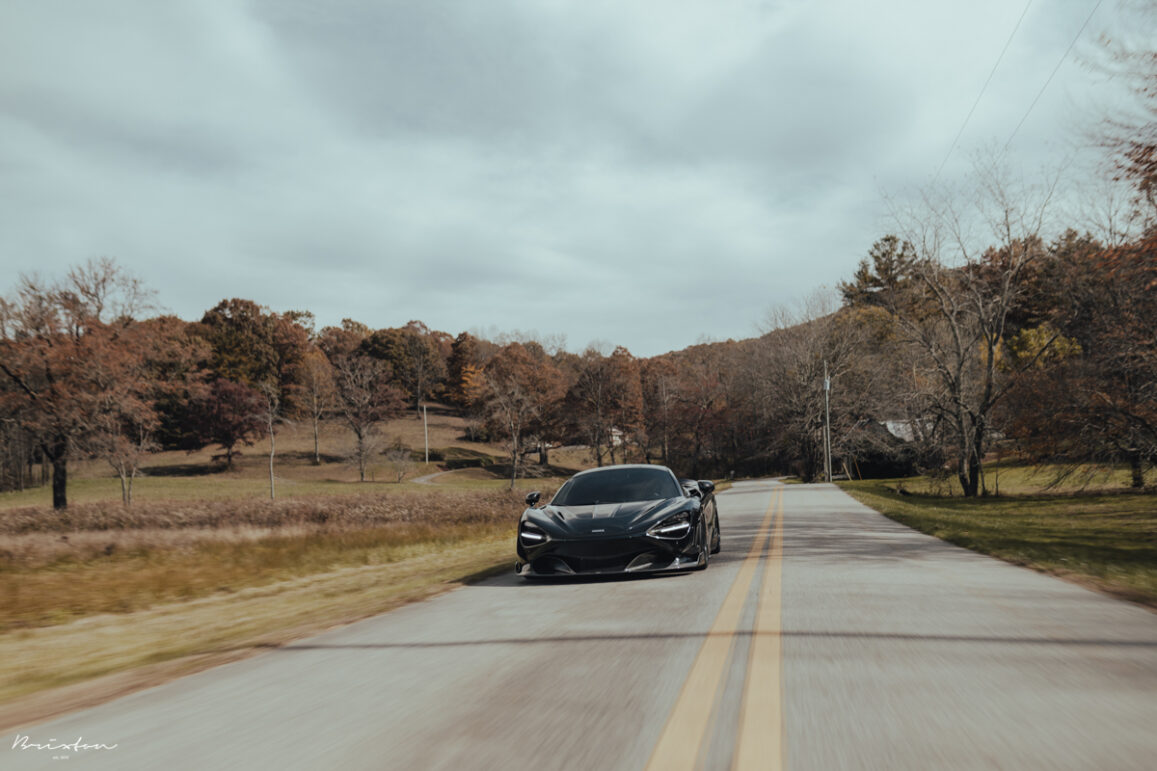 Black Mclaren 720s - Brixton Forged™