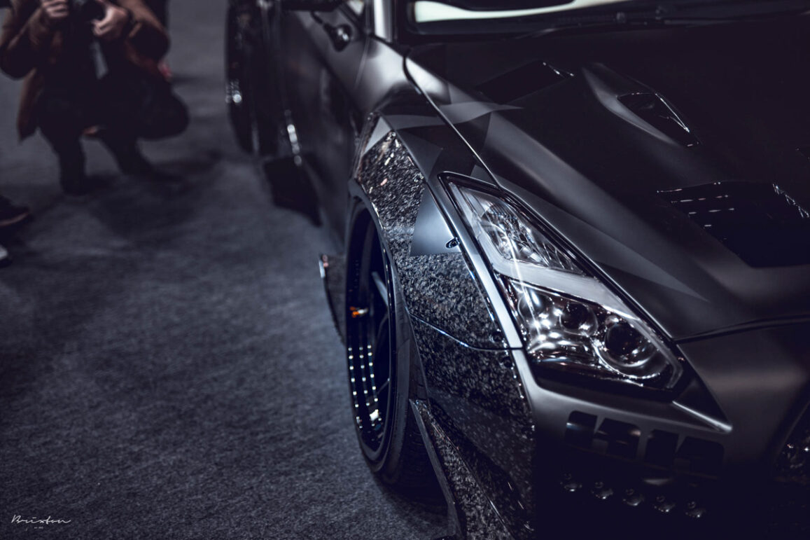 Black Nissan GTR R35 - Brixton Forged™